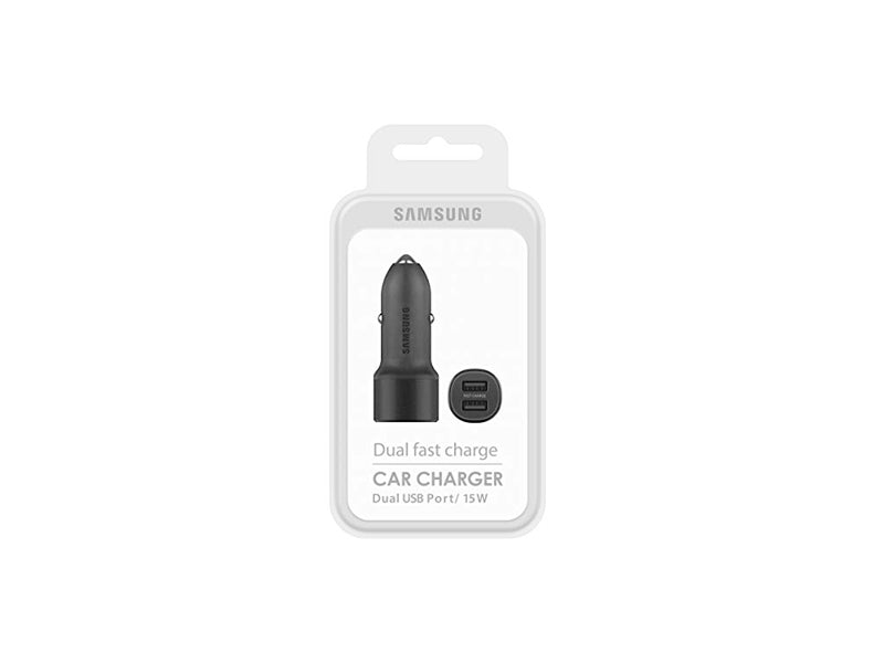 Samsung 15W Fast Charge Dual Car Adapter | South Port™ | Samsung India ...